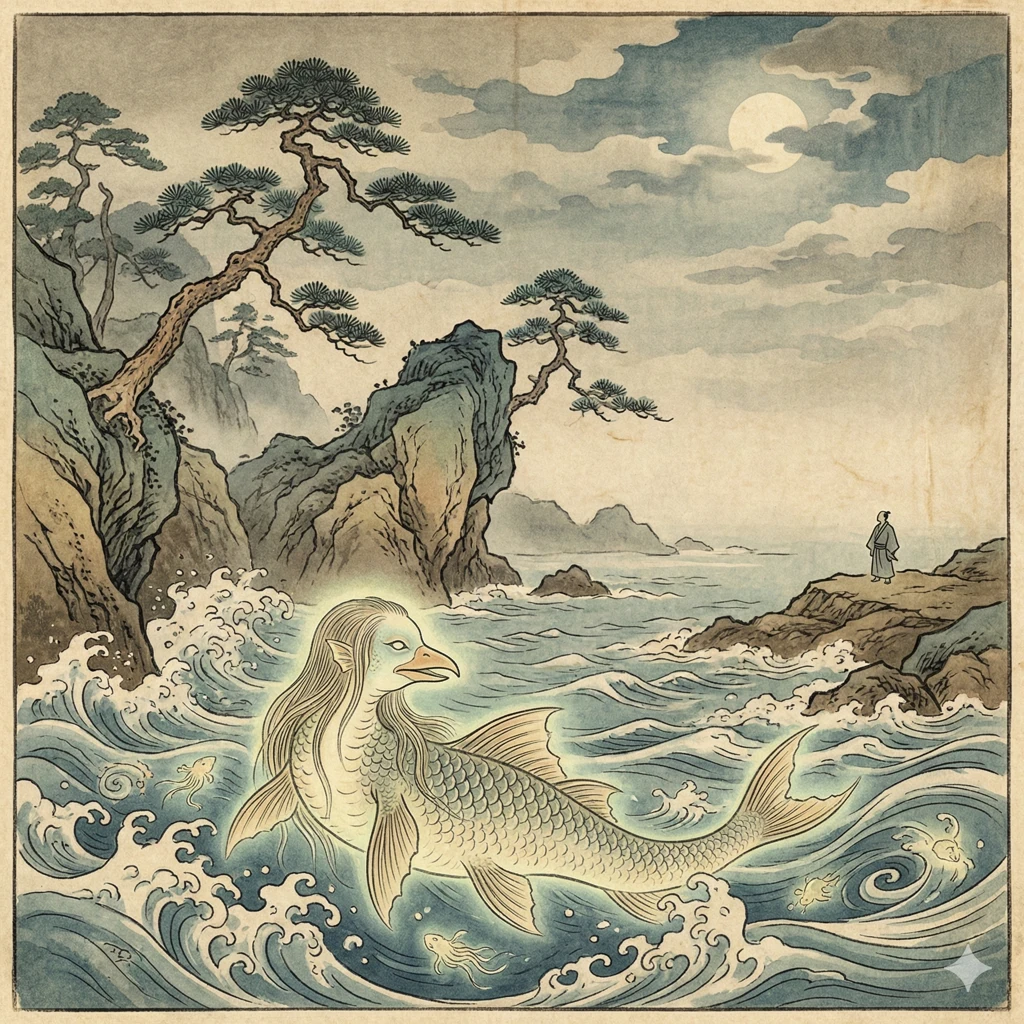 Amabie - Yokai Encyclopedia | YOKAI.JP