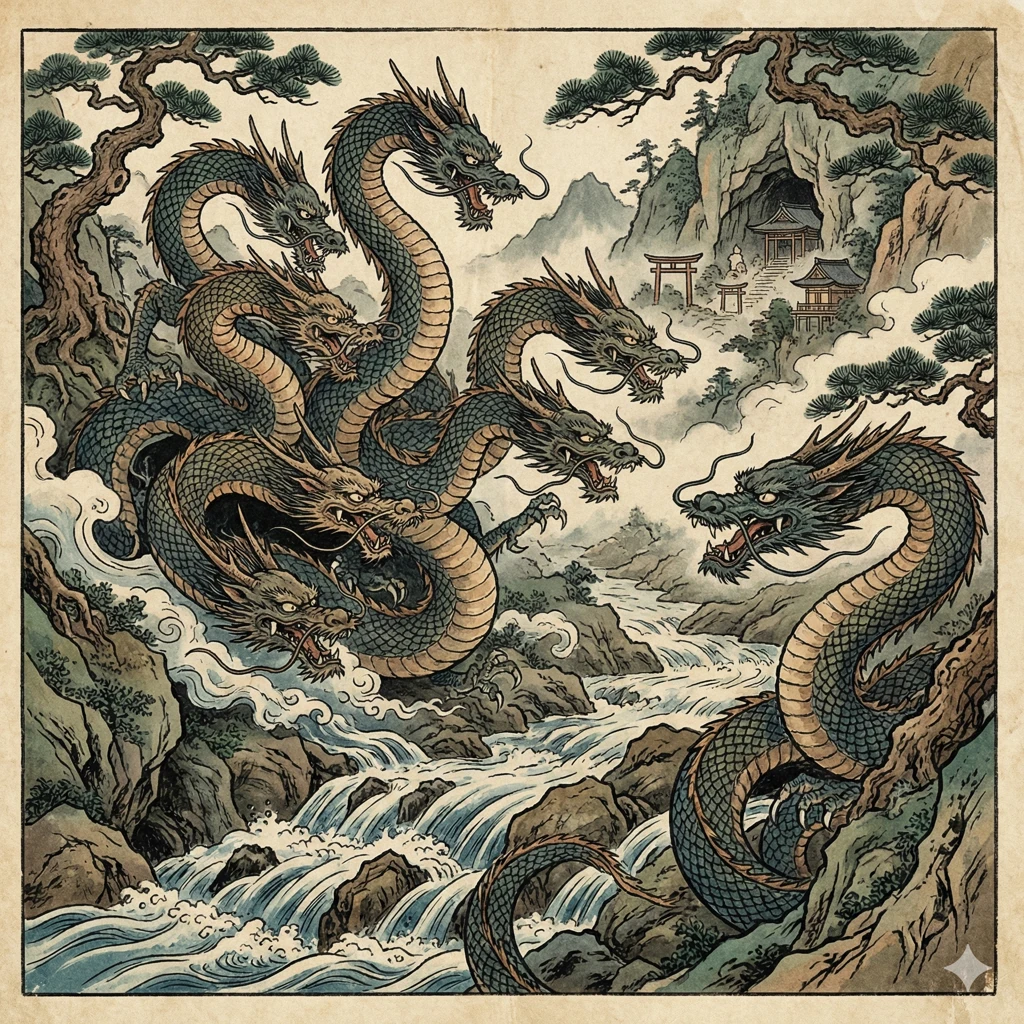 九頭竜 - 妖怪図鑑 | YOKAI.JP