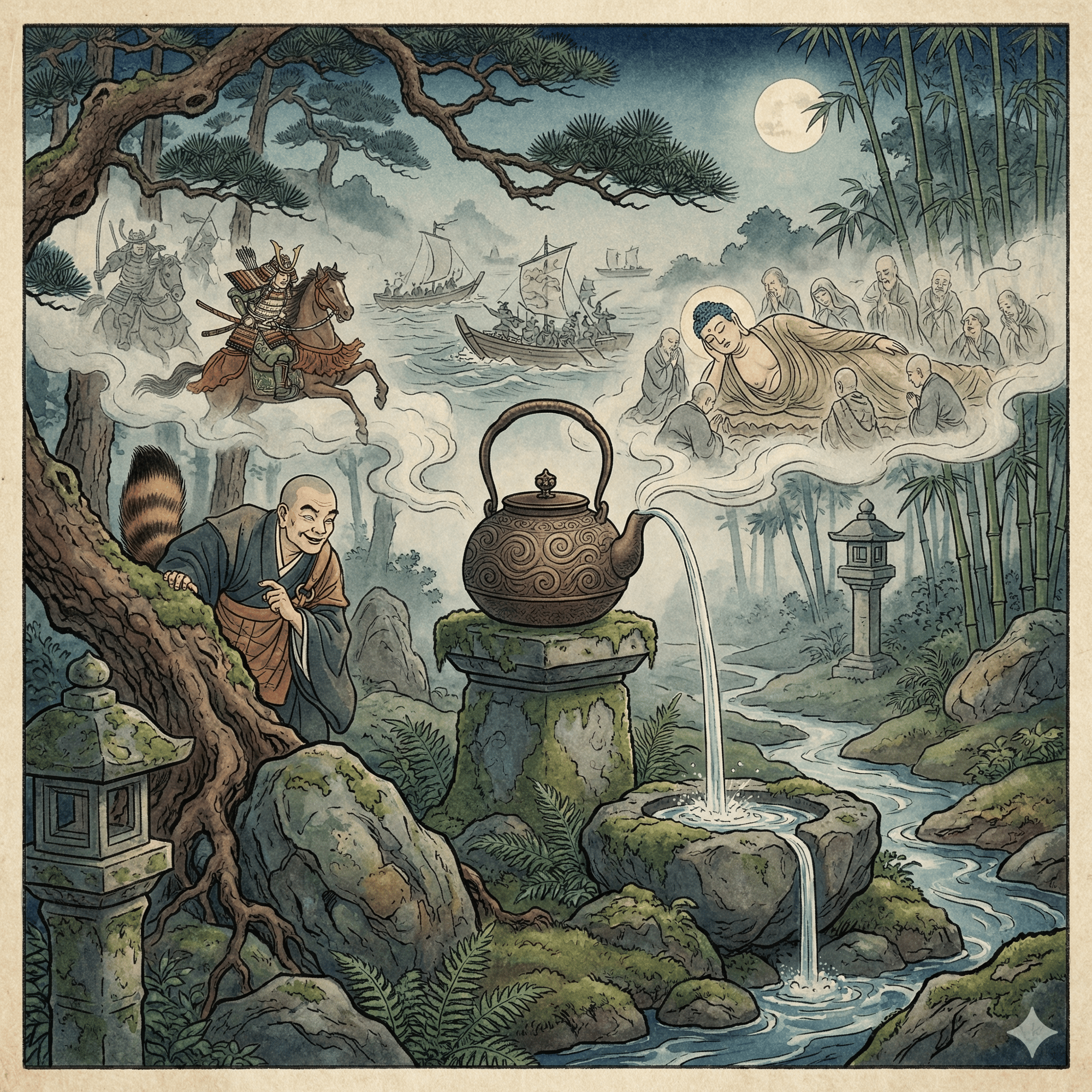 La Bouilloire de Morinji D’après la légende de Shukaku du Morinji ...