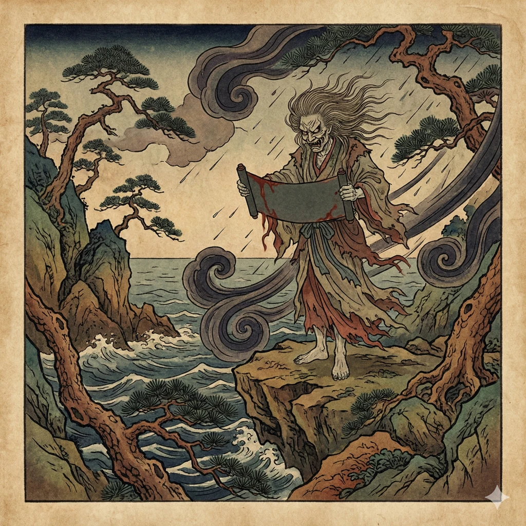 Emperor Sutoku - Yokai Encyclopedia | YOKAI.JP