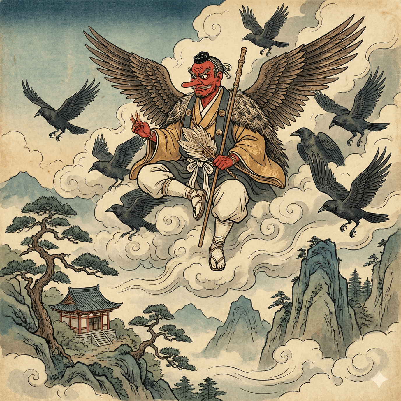 Tengu - Yokai Encyclopedia | YOKAI.JP