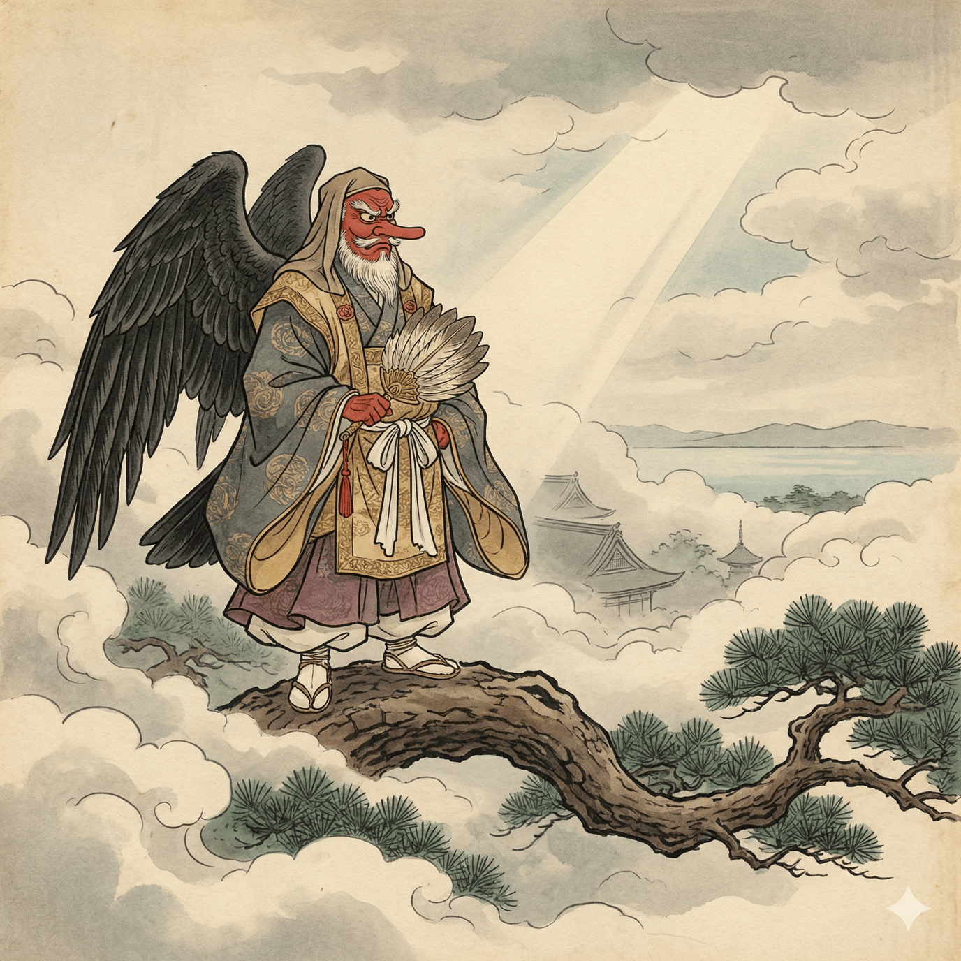 Tengu - Yokai Encyclopedia | YOKAI.JP