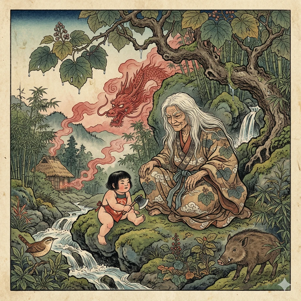 Yamauba - Yokai Encyclopedia | YOKAI.JP