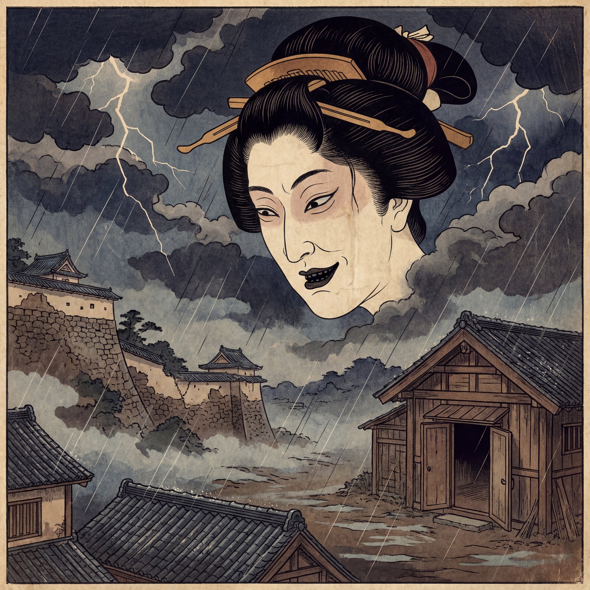 Great Head - Yokai Encyclopedia | YOKAI.JP